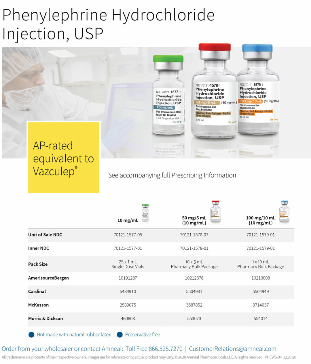 Phenylephrine - Amneal Pharmaceuticals